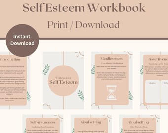Self Esteem Gratitude Worksheet Children Mental Health Emotions ...