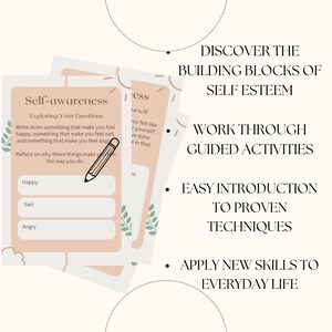 Self Esteem Workbook - Etsy