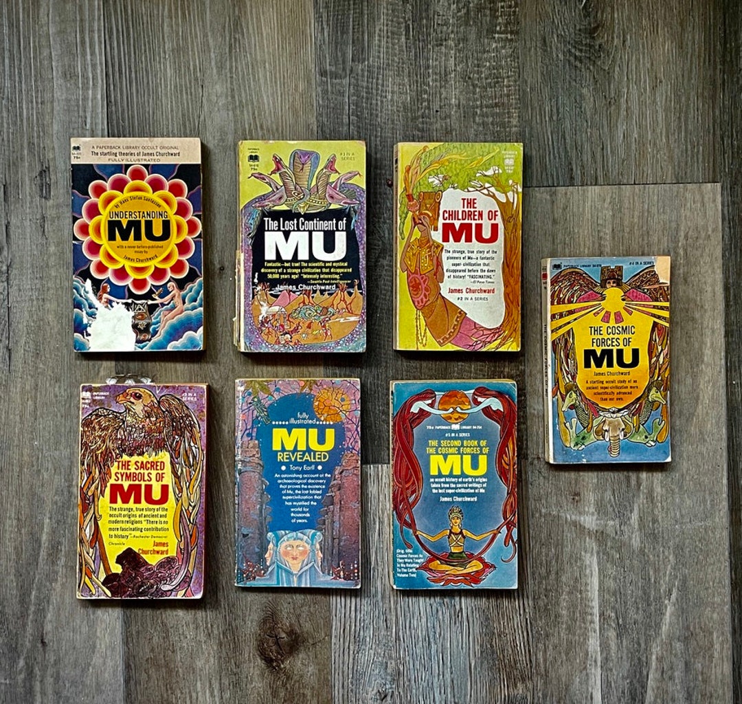 VINTAGE James Churchward's the Lost Continent of Mu - Etsy