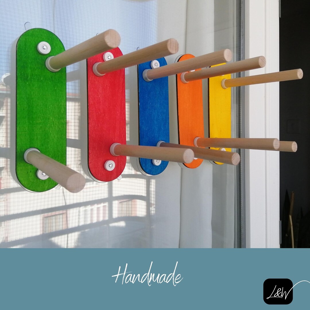 Versatile Window Bird Perch Sturdy,easy to Clean,great Exercise for ...