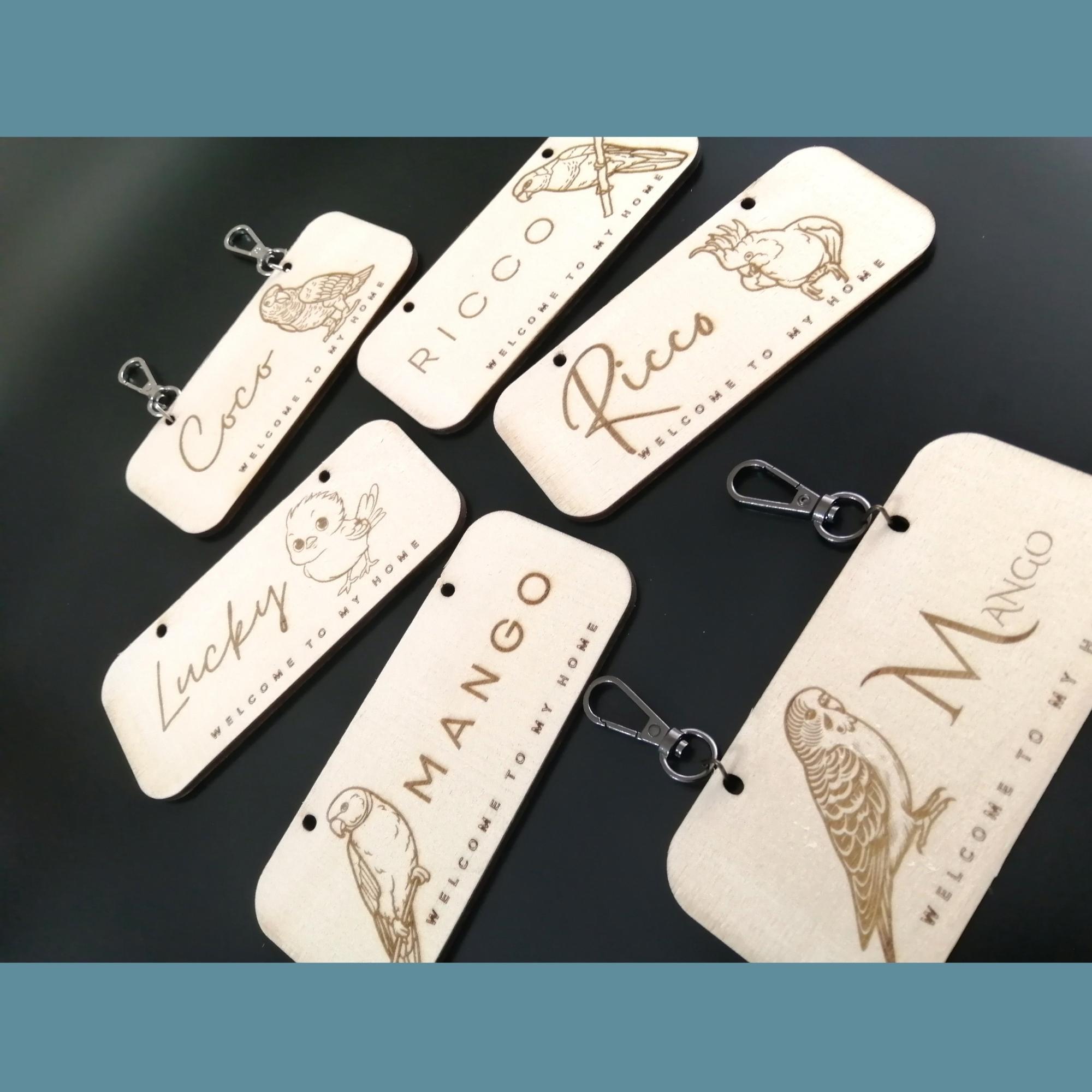 Personalized Wooden Pet Plaque,cage and Kennel Identification, Doghouse ...
