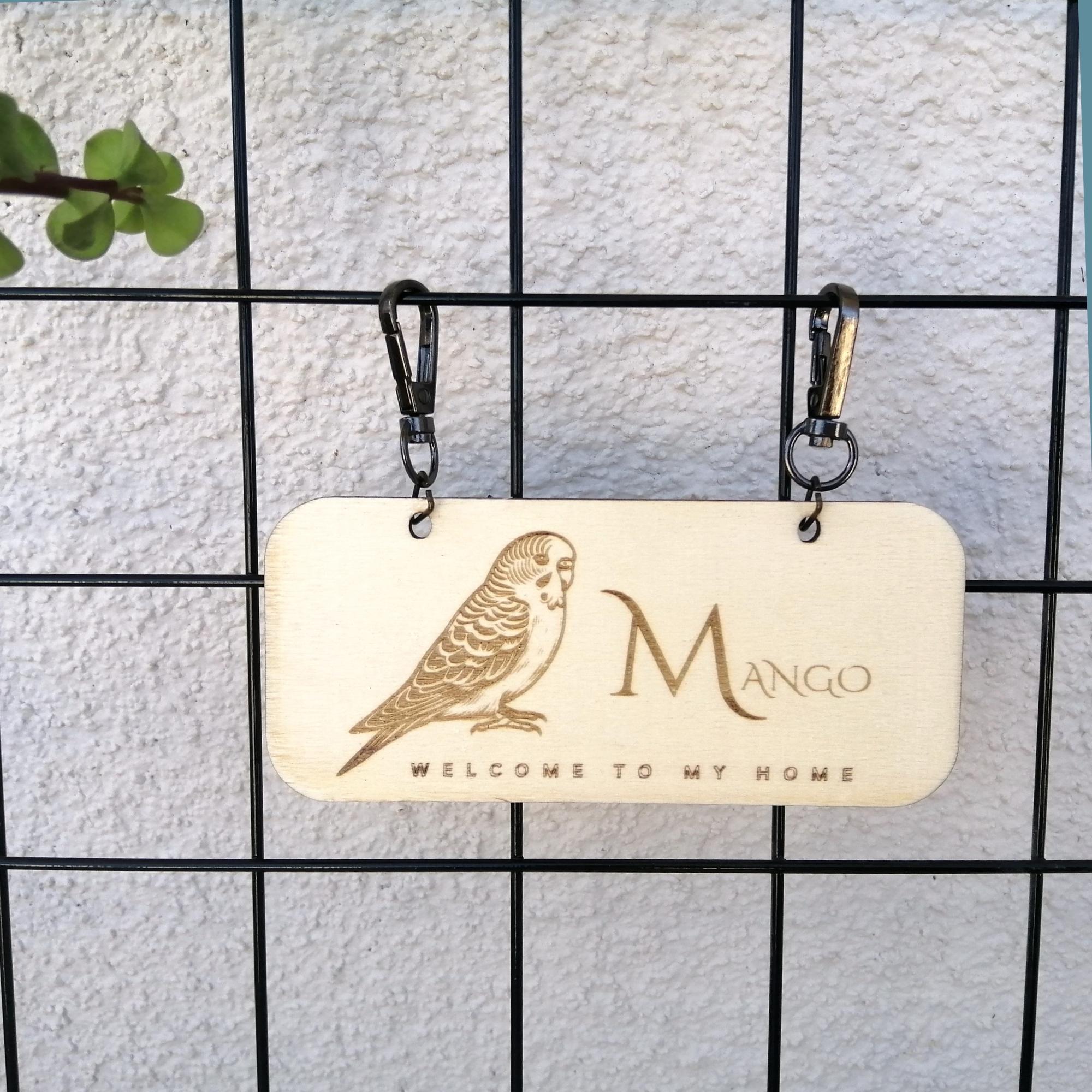 Personalized Wooden Pet Plaque,cage and Kennel Identification, Doghouse ...