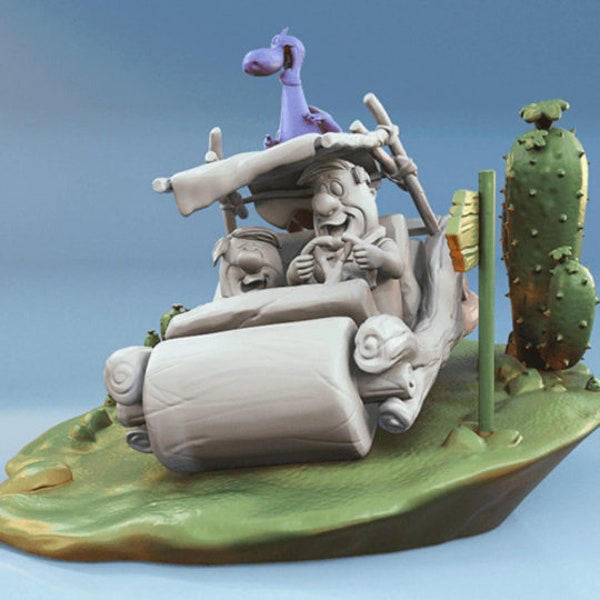 Fred Flintstone Figure - Etsy
