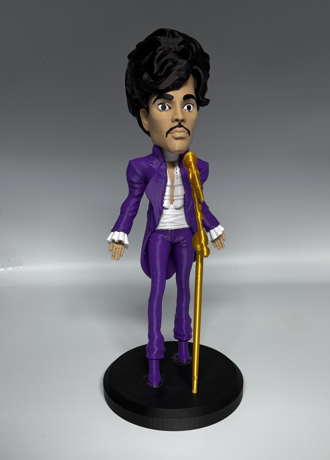 Purple One Figurine - Handmade Music Icon Caricature (10.5” | 240mm ...