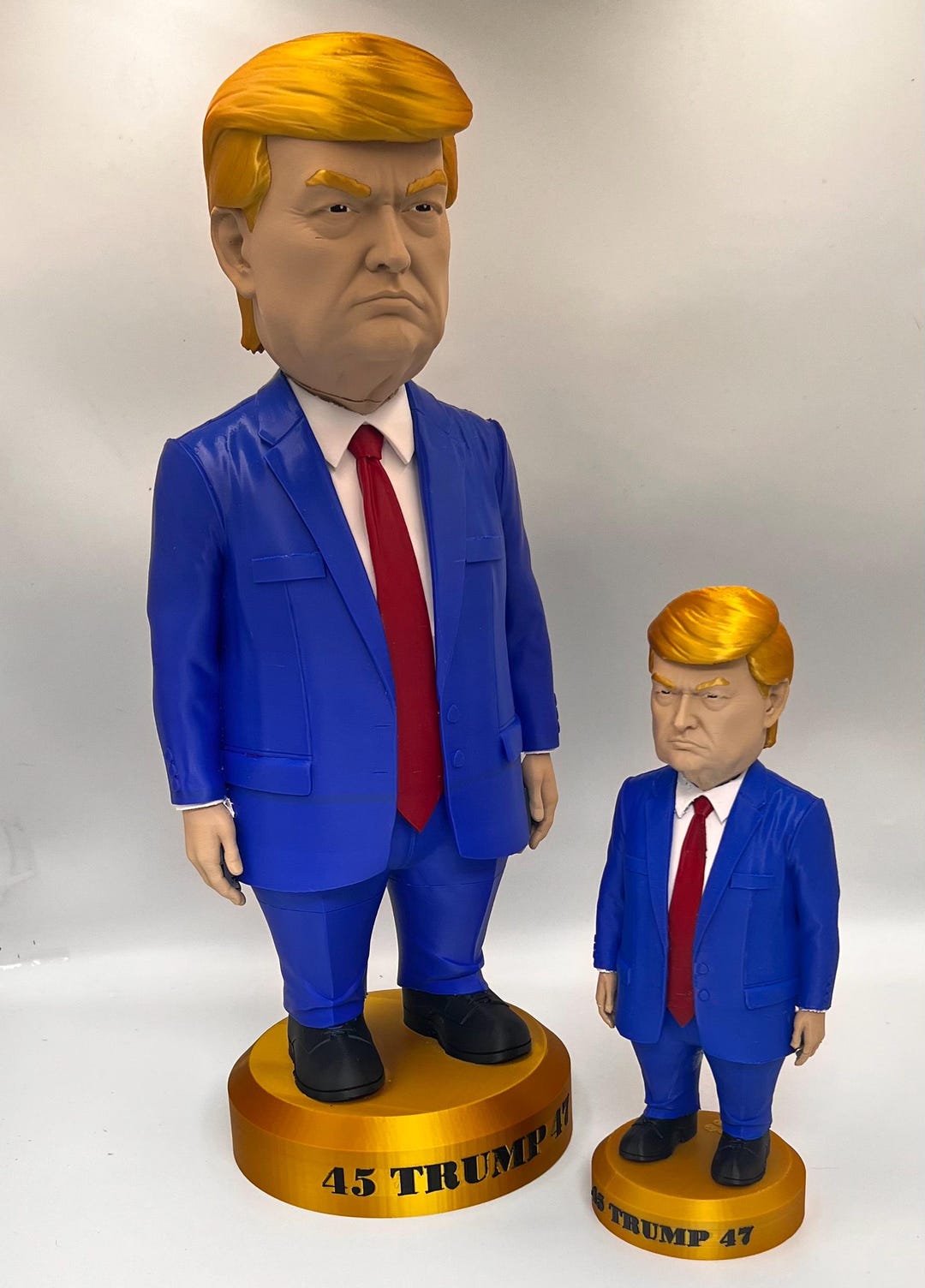 Donald Trump Figurine - 3D Printed Political Caricature Statue - Etsy