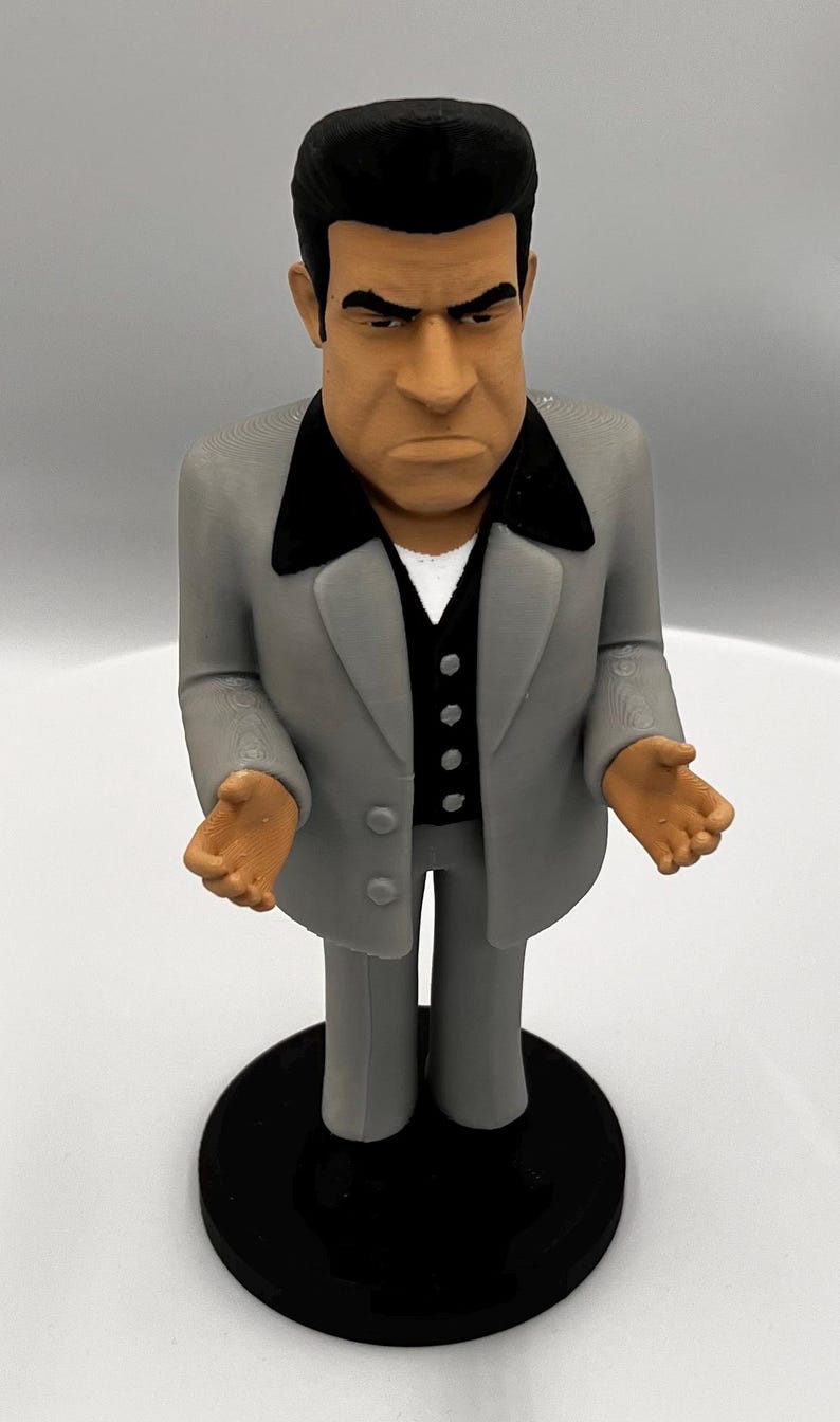Mob Trio Caricature Statue Set – 3D Printed Mob Boss Caricature - Etsy