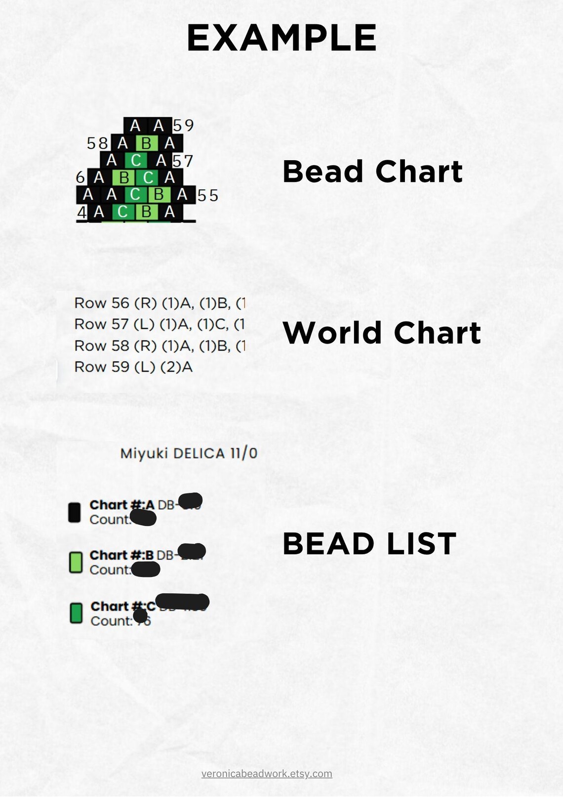 Grinch Hand Seed Brick Bead Pattern | Christmas Tree Ornament (PDF) - Etsy