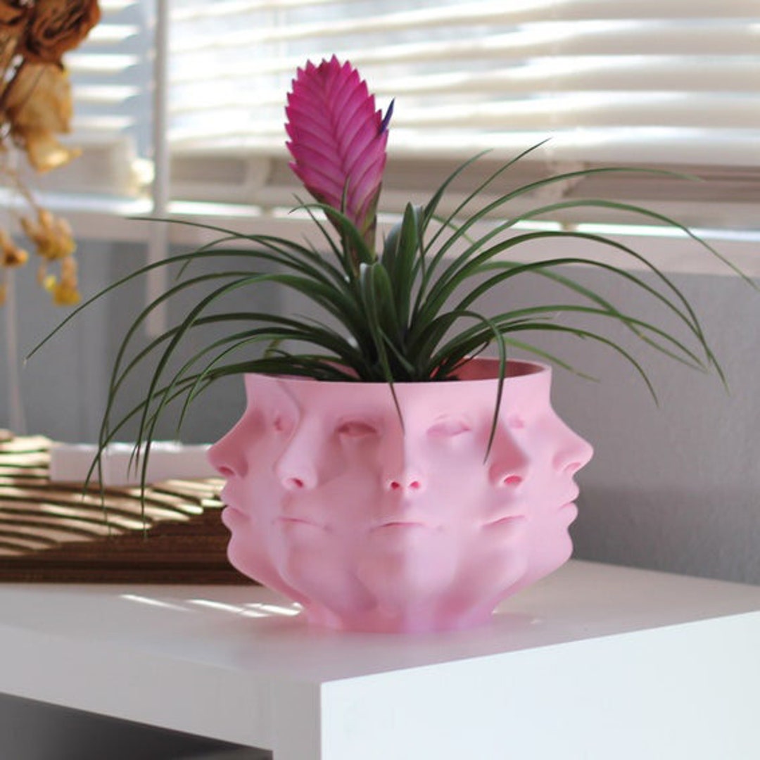 Original Polyface Planter Modern Pottery Planterabstract - Etsy