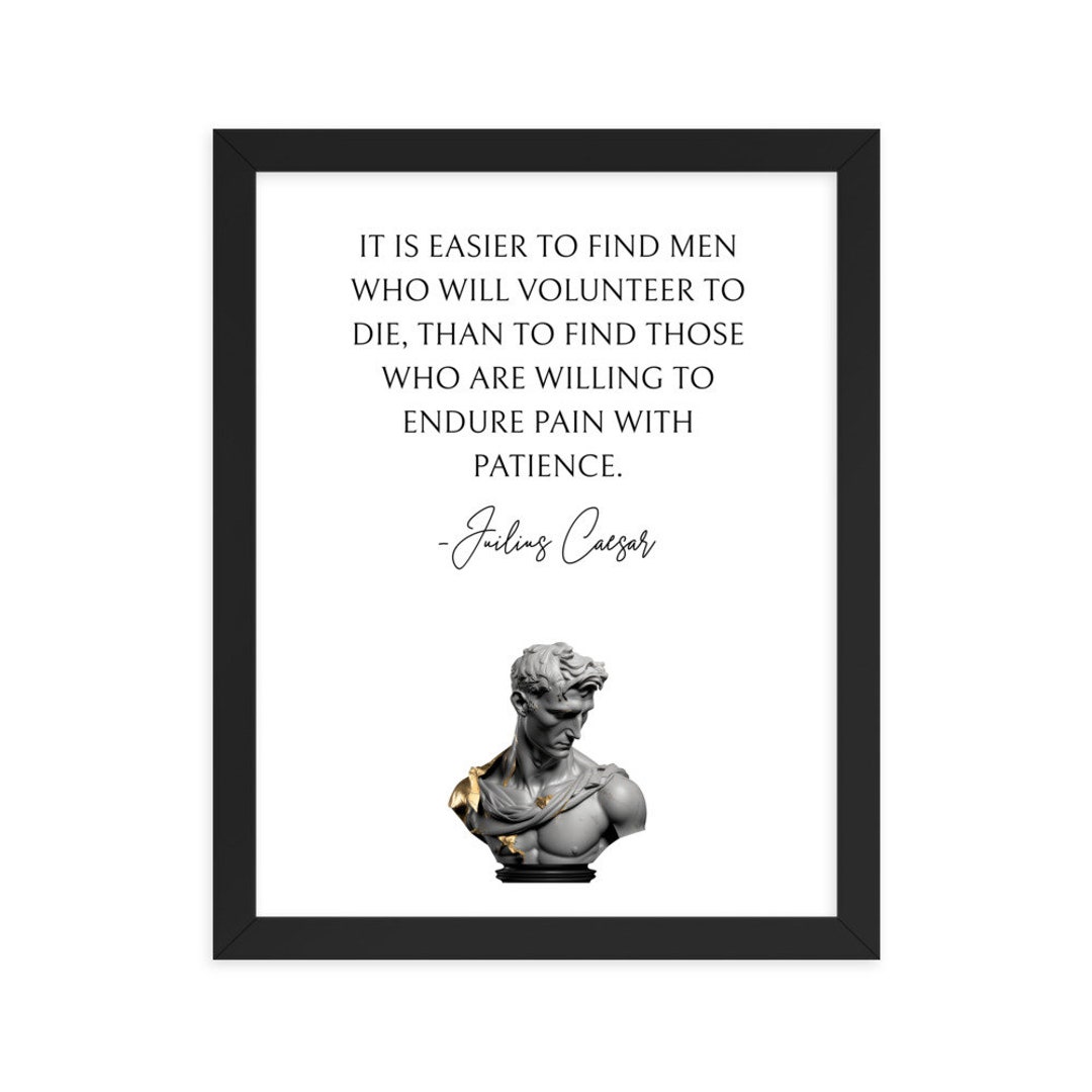 Julius Caesar Quote Stoic Quote Stoicism Gift - Etsy