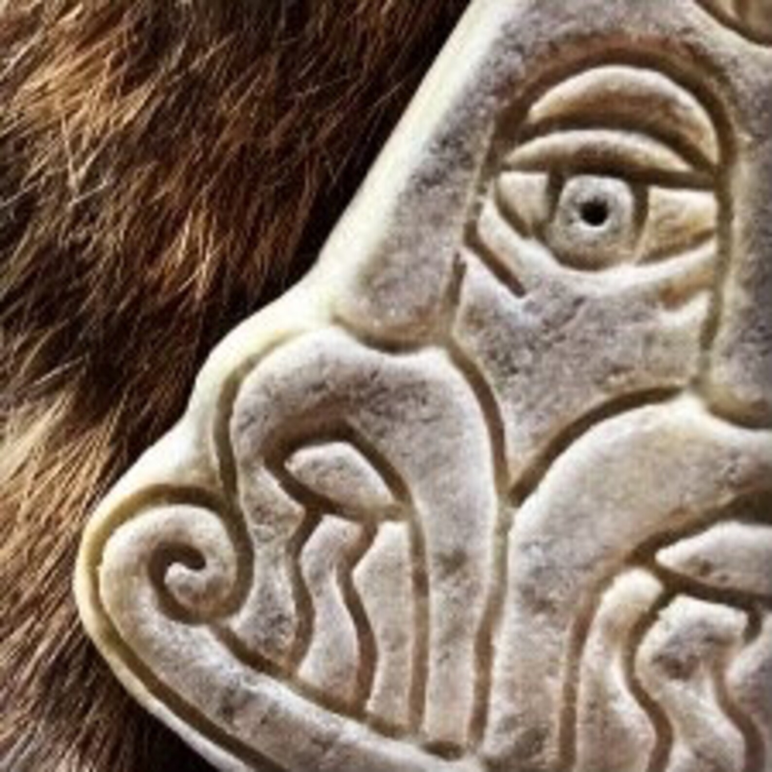 Three Faced God, Lugh, Hand Carved Antler Pendant, Viking Pendants ...