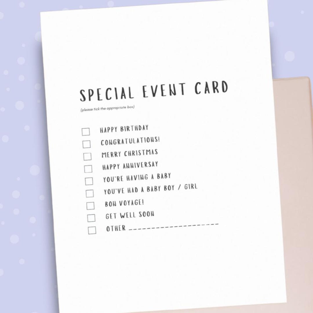 Funny Special Event Card: Celebration Congratulations - Etsy