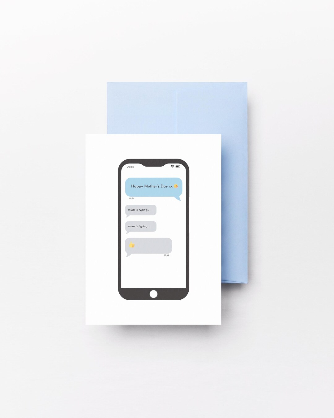 Mothers Day Card Funny Mum Card Mum Text Message Funny Text From Mum ...