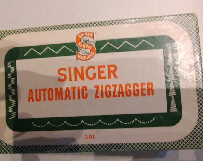 Singer Automatic Zigagger - Etsy