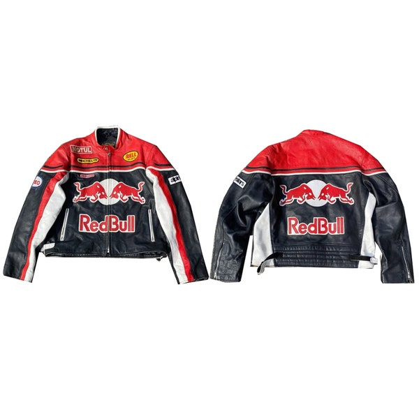 Red Bull Jacket - Etsy