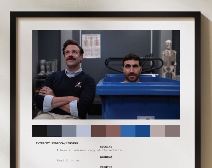Ted Lasso Motivational Quote Art Print Inspiring TV Show Poster - Etsy