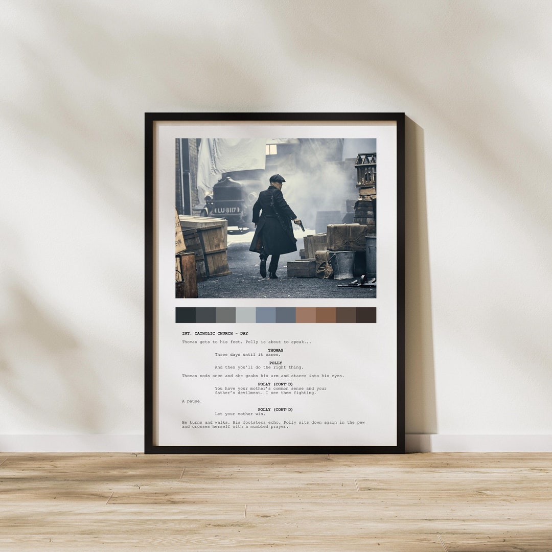 Peaky Blinders Quote | Peaky Blinders Script | Thomas Shelby ...