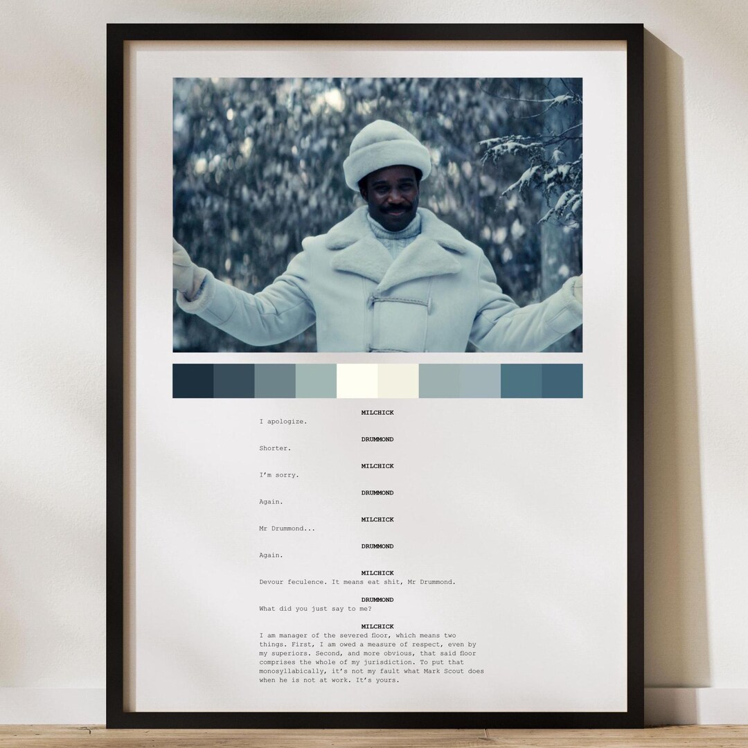 Severance TV Show Quote | Severance Milchick Quote | Devour Feculence ...