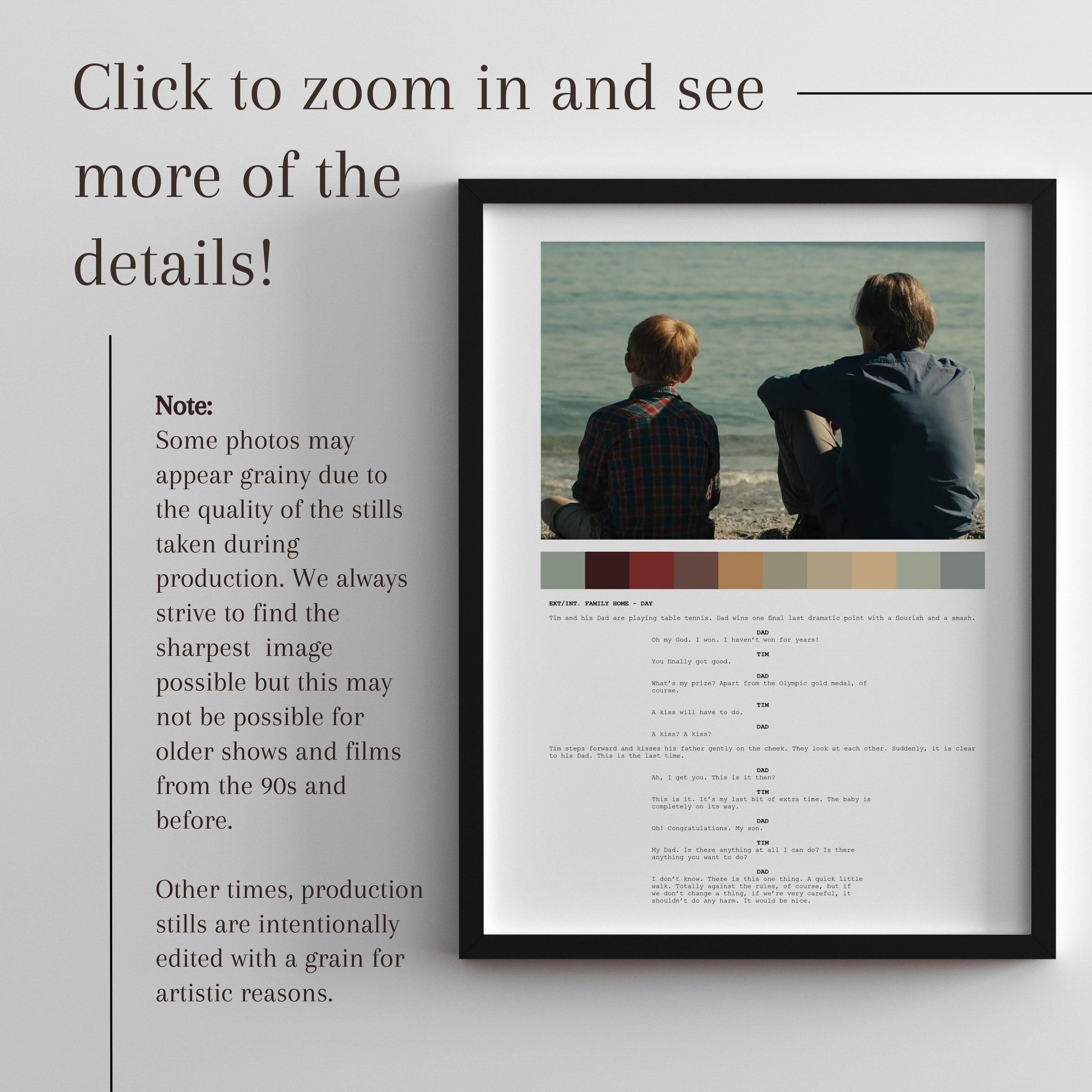 Custom About Time Movie Quote Poster Film Art Featuring Domhnall ...