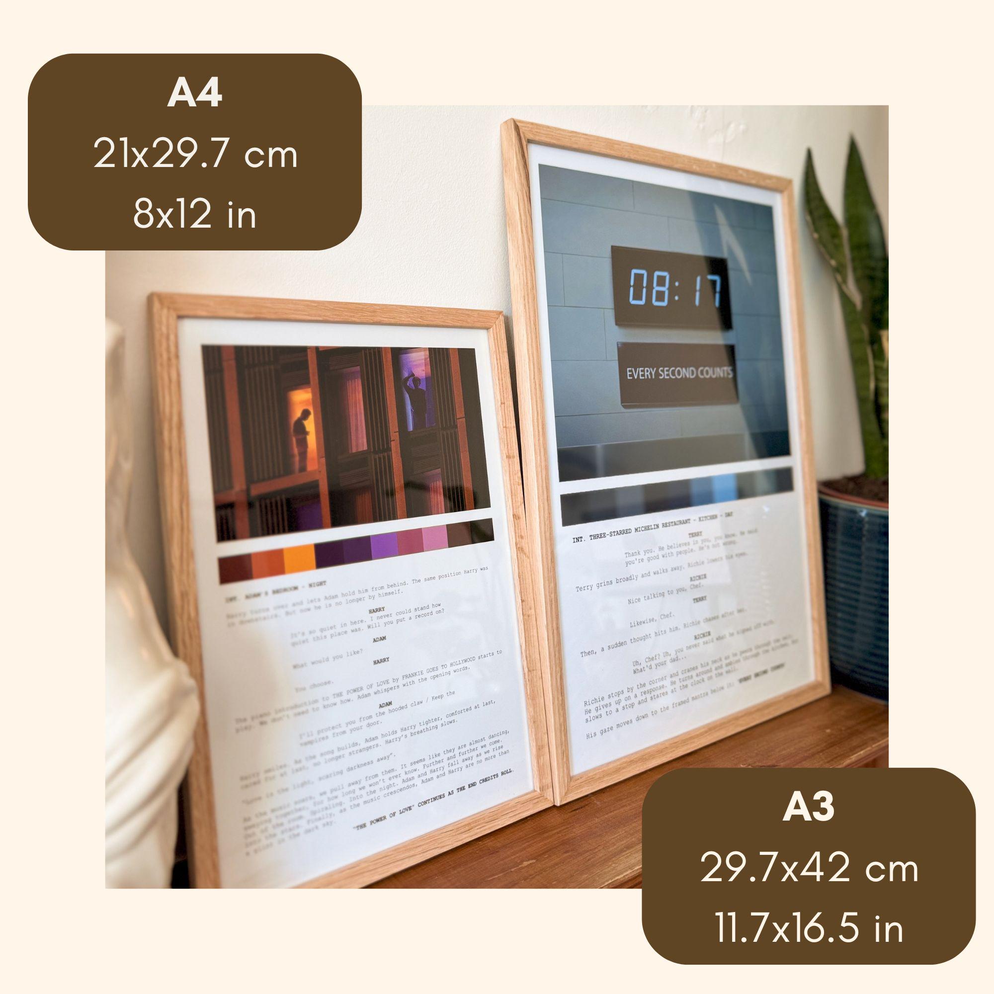 Avengers Movie Script Art Print Custom Quote Poster - Etsy