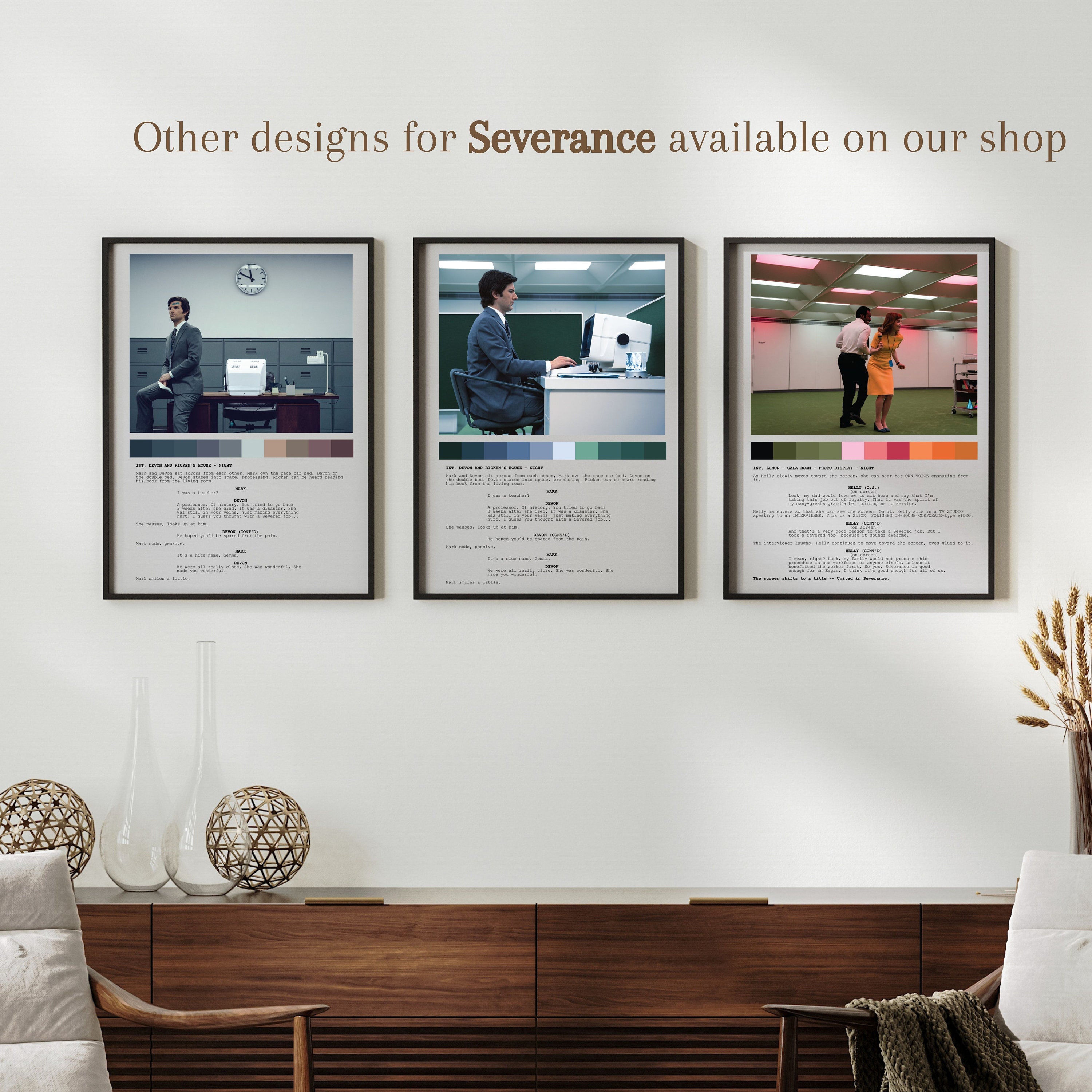 Severance TV Show Poster TV Script Severance TV Series - Etsy Australia