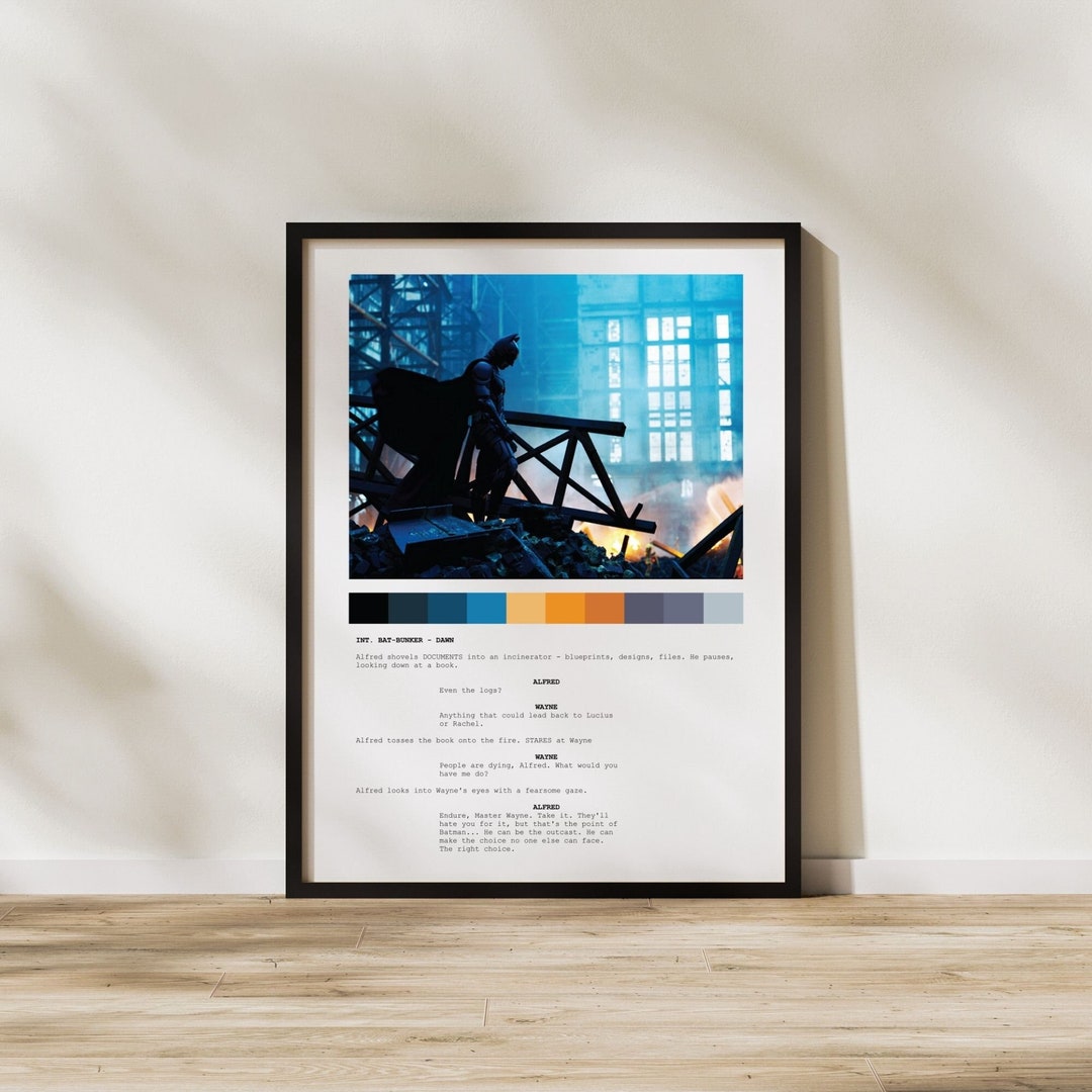 The Dark Knight Movie Quote | Endure, Master Wayne | Batman Quote ...