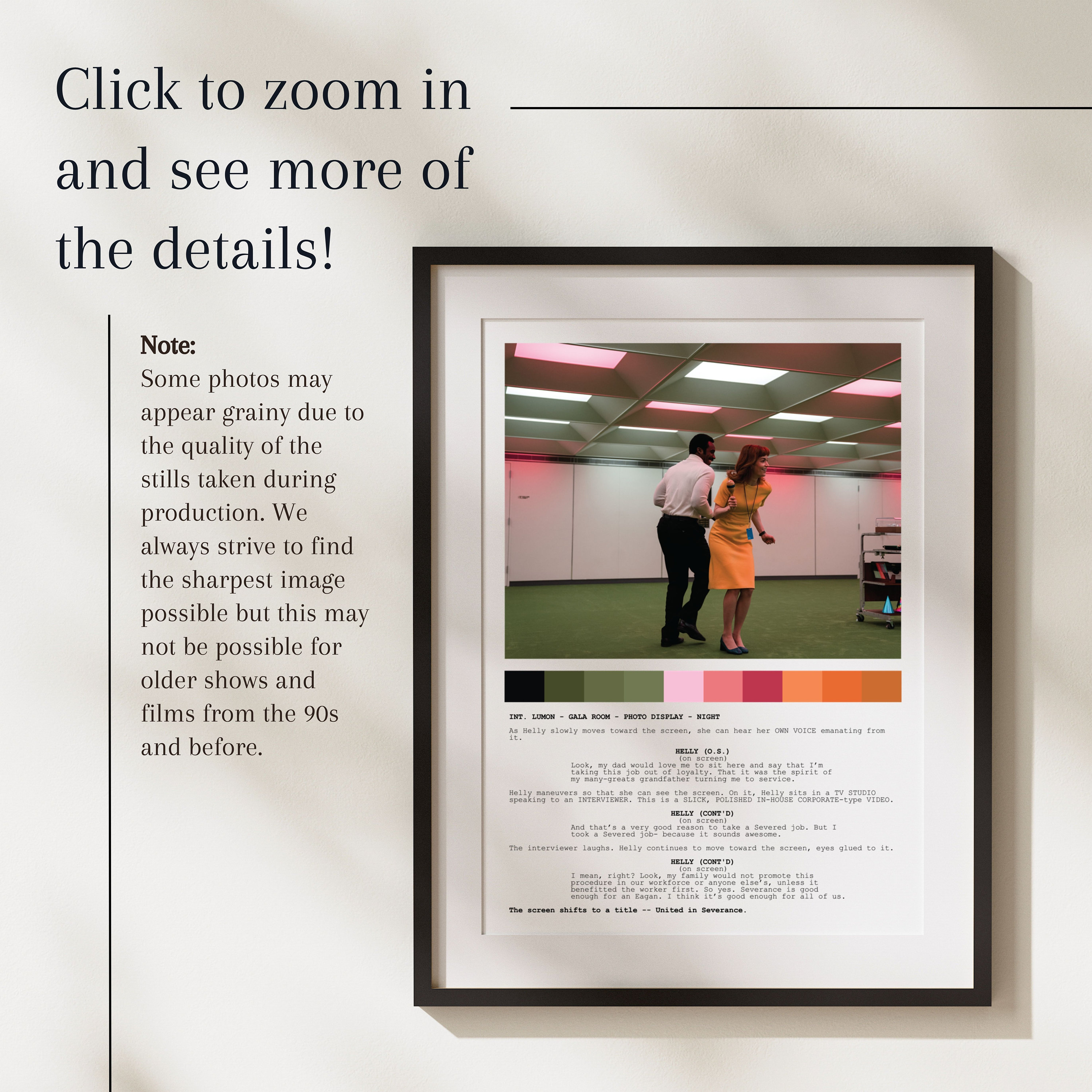 Severance TV Show Poster TV Script Severance TV Series - Etsy Australia