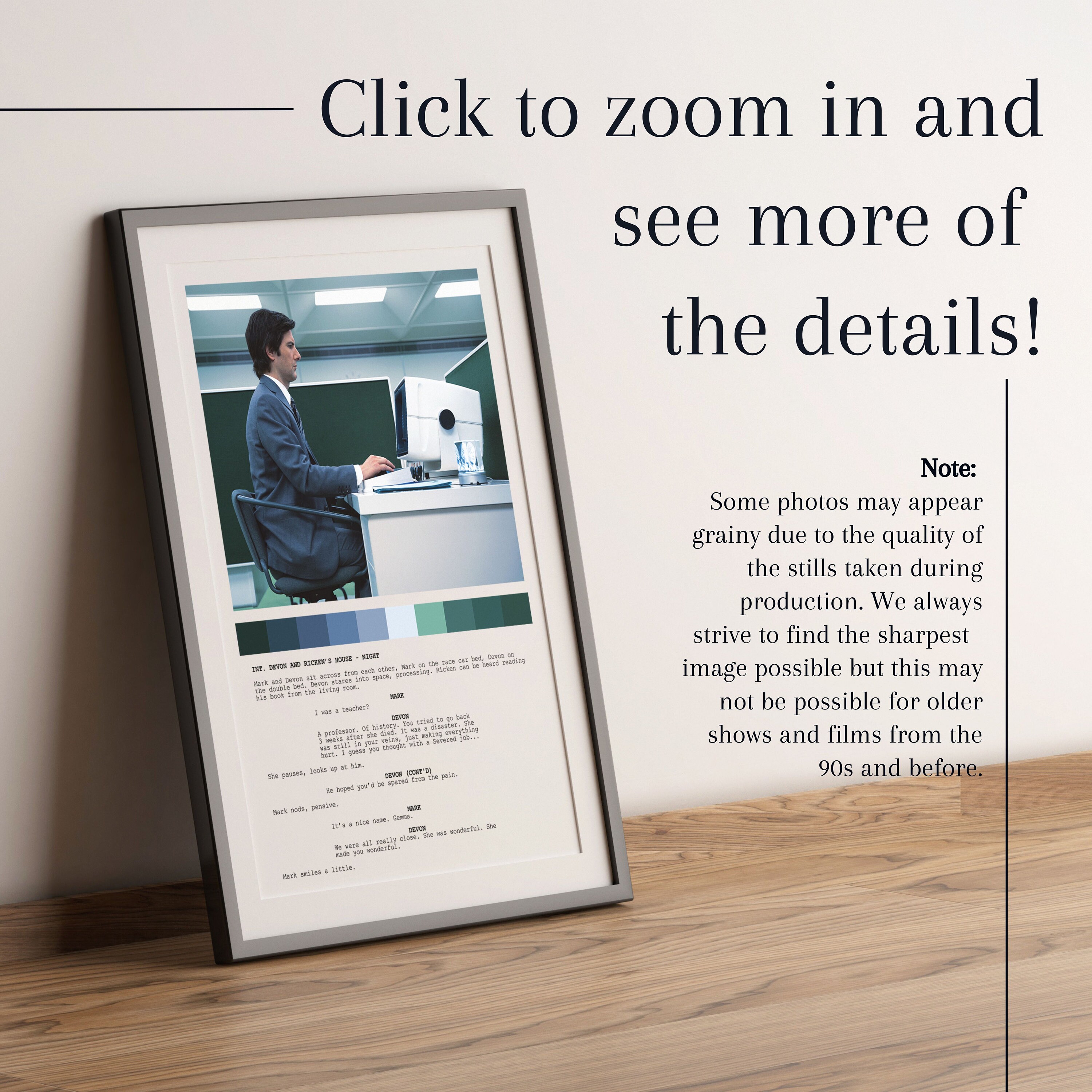 Severance TV Show Poster TV Script Severance TV Series Severance Script ...