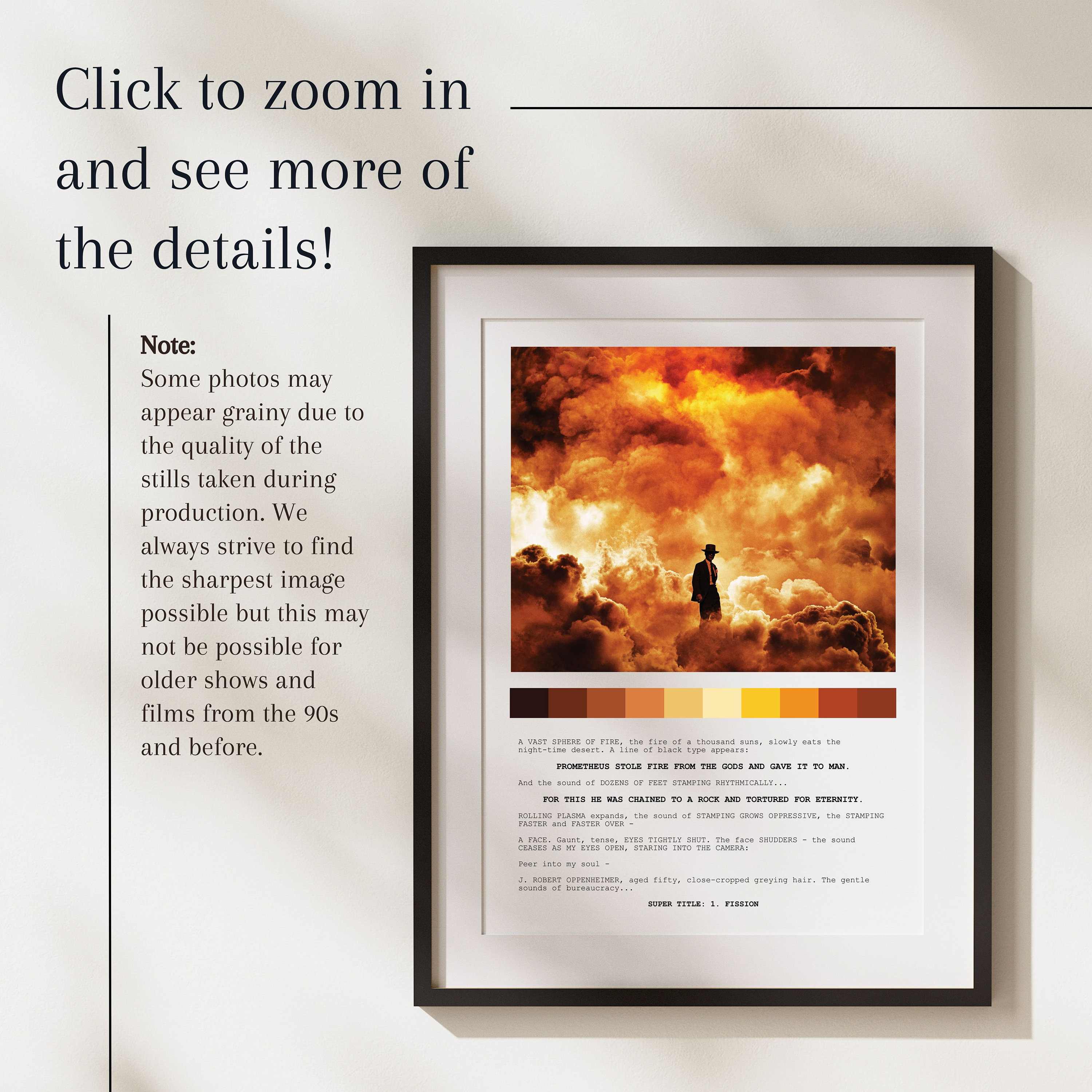 Oppenheimer Poster Opening Scene Christopher Nolan Poster Oppenheimer ...