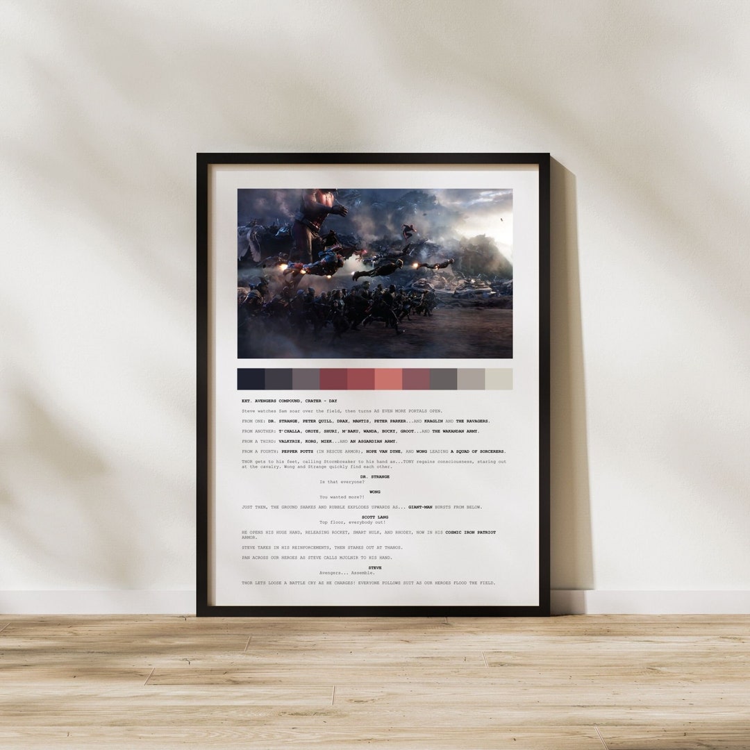 The Avengers Quote | Movie Script | Alternative Movie | Custom | Movie ...