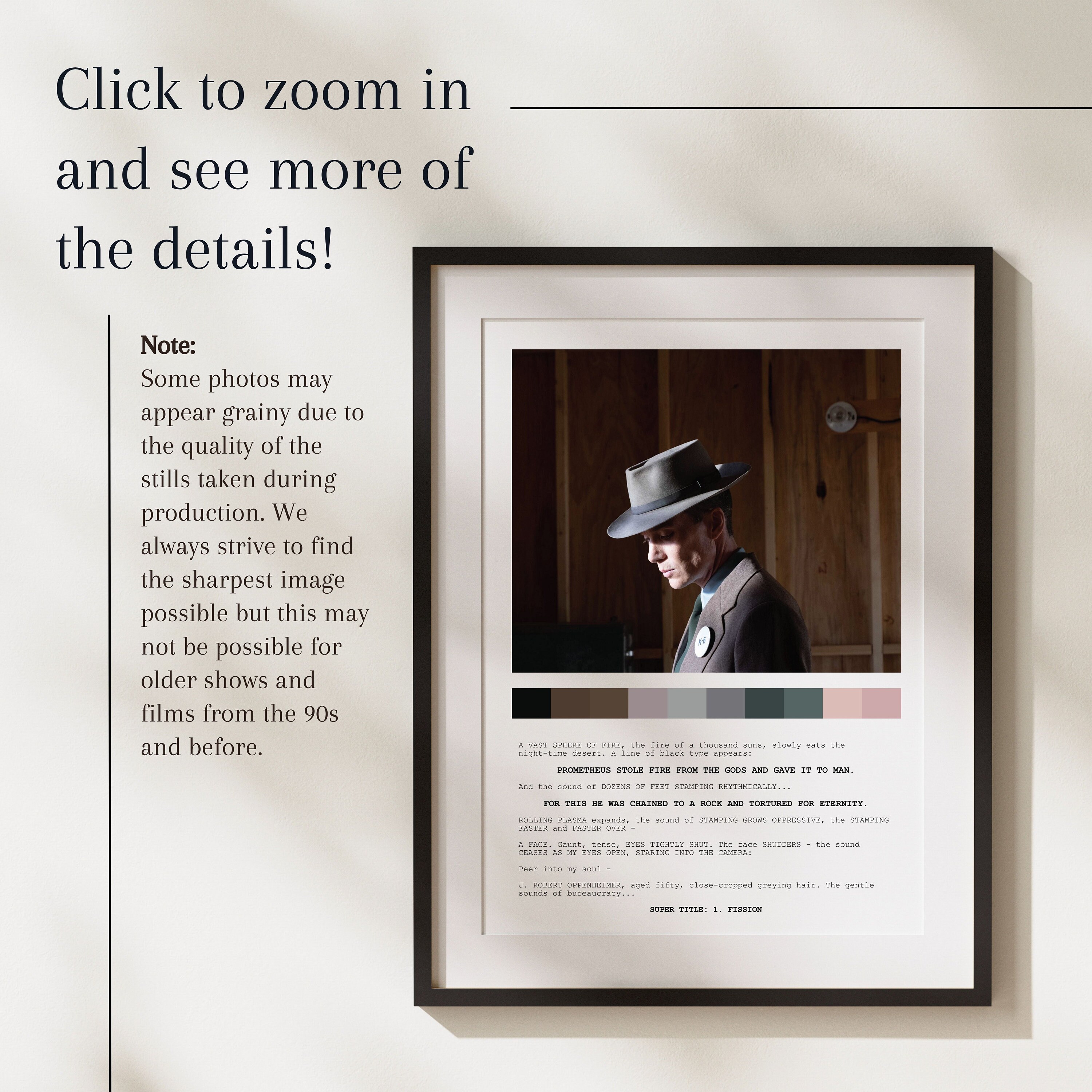 Oppenheimer Poster Christopher Nolan Poster Oppenheimer - Etsy
