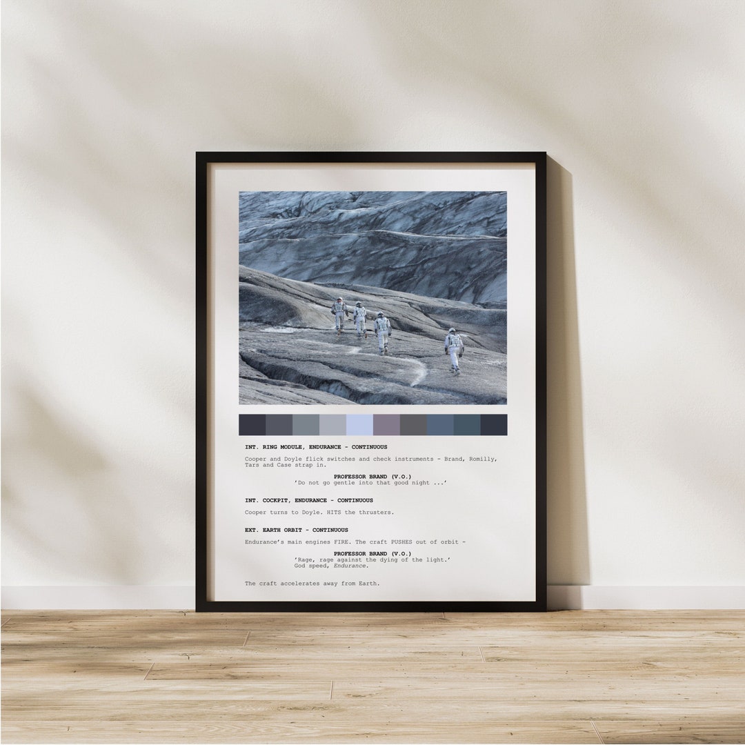 Interstellar Movie Christopher Nolan Matthew Mcconaughey Anne Hathaway ...