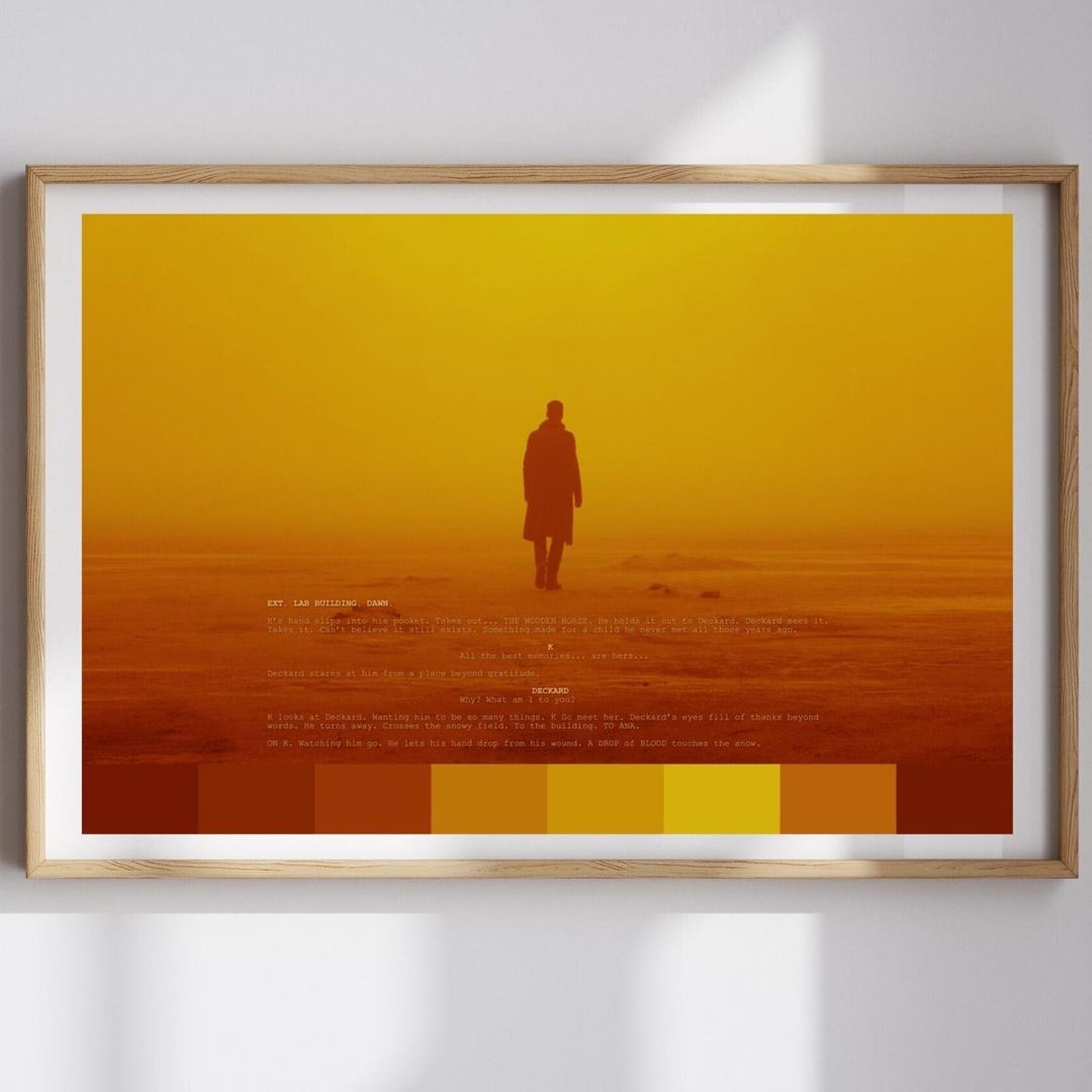 Blade Runner 2049 | Interlinked | Film Script | Alternative Movie ...