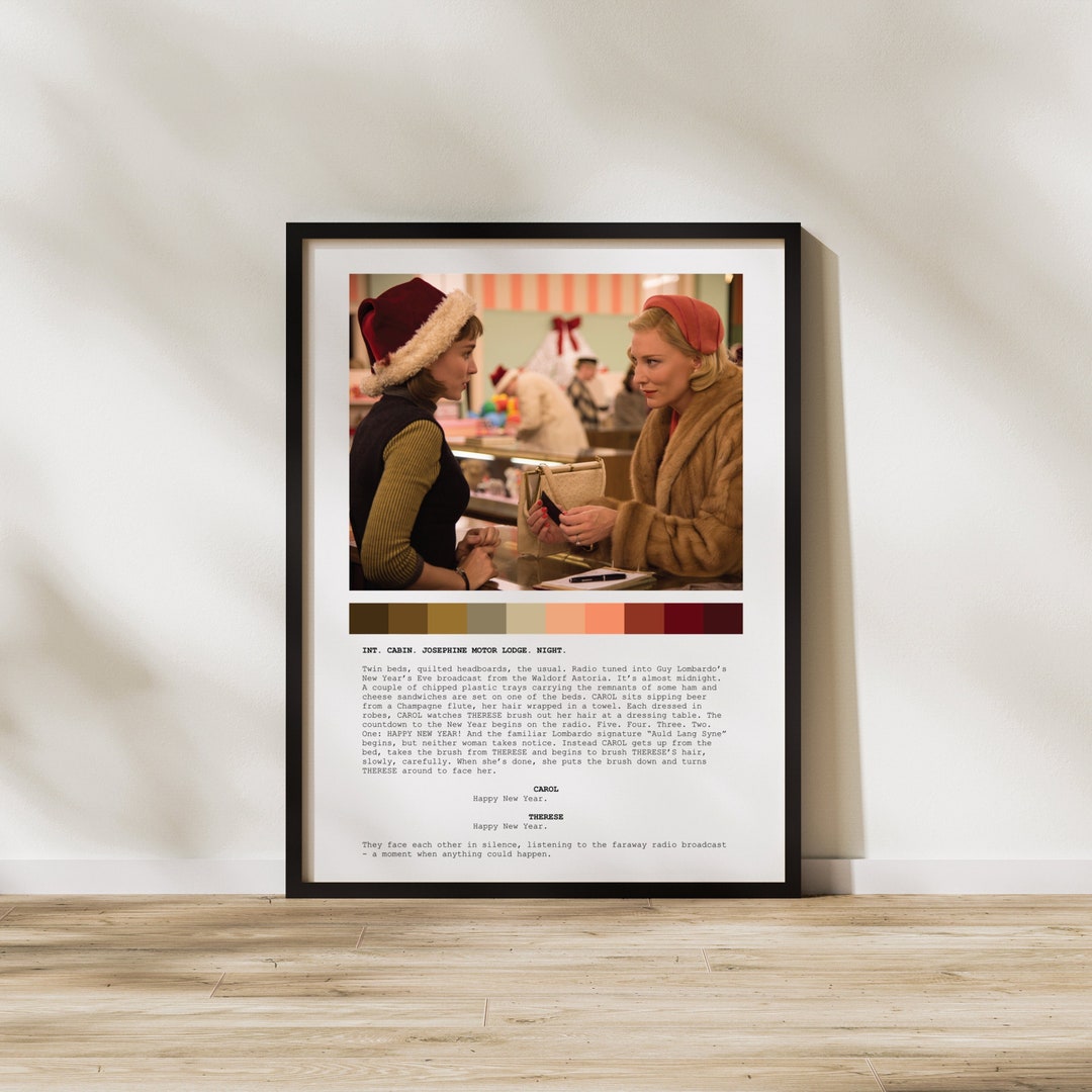 Carol Movie Quote WLW Pride Month Gift Cate Blanchett Rooney Mara ...