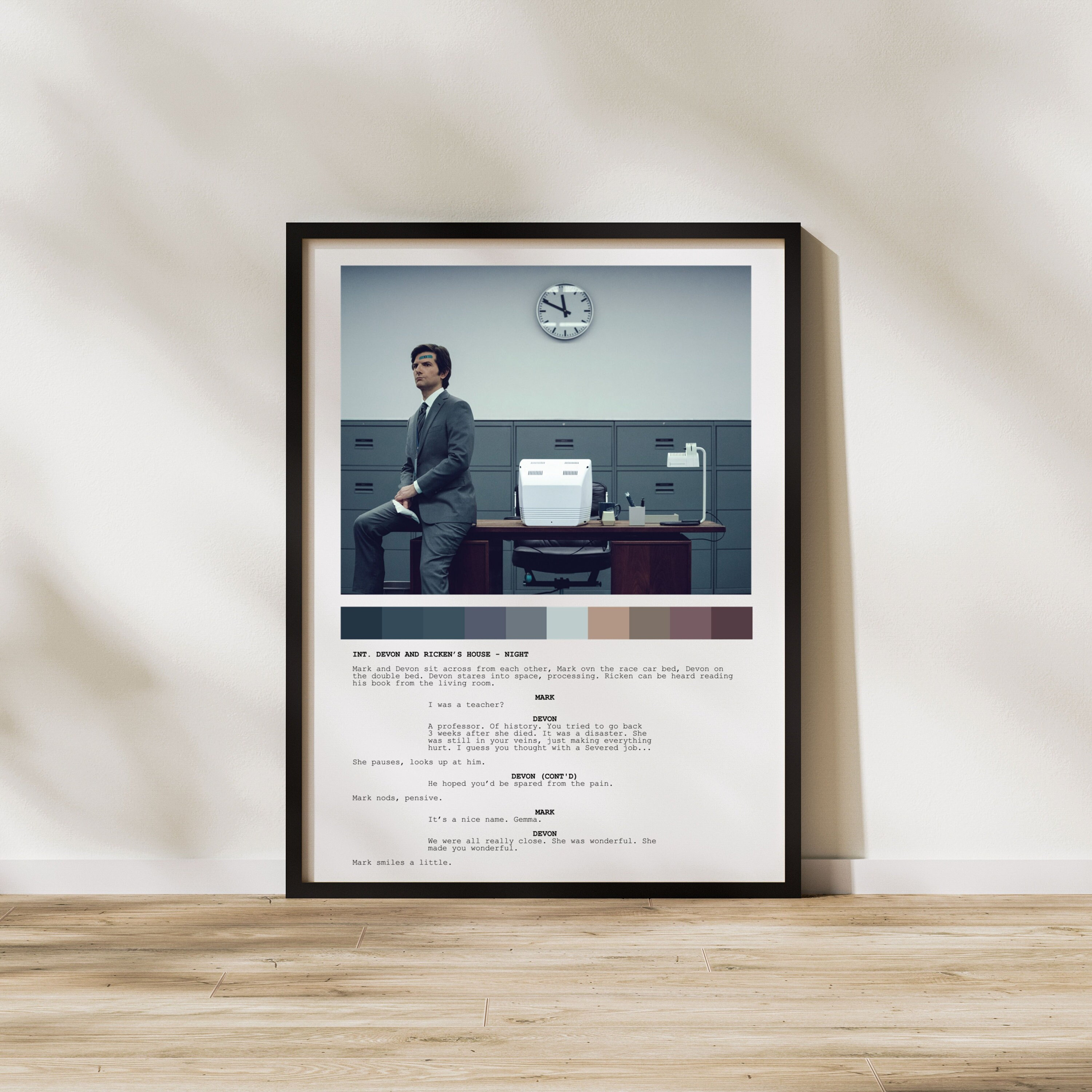 Severance TV Show Poster TV Script Severance TV Series - Etsy Australia