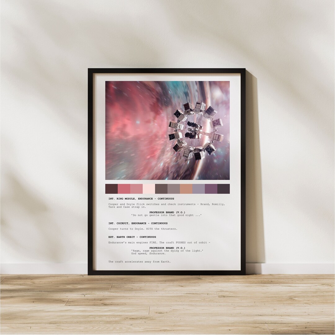 Interstellar Movie Christopher Nolan Matthew Mcconaughey Anne Hathaway ...