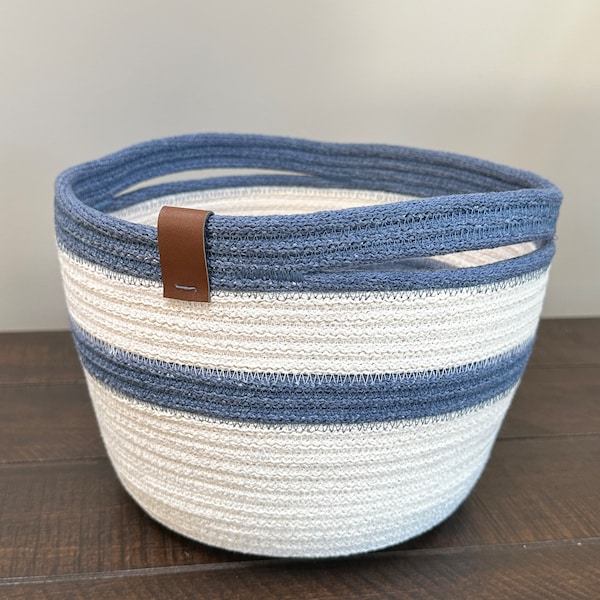 Rope Basket - Etsy