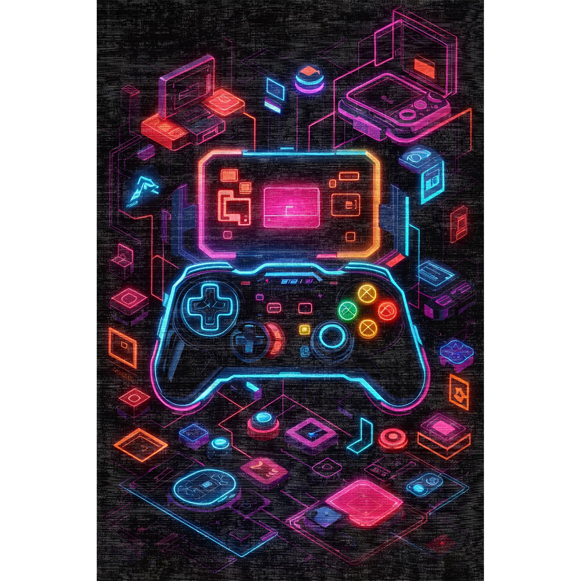 Floor Area Gaming Rug Perfect Gamer Room Decor Level up Your Space With ...