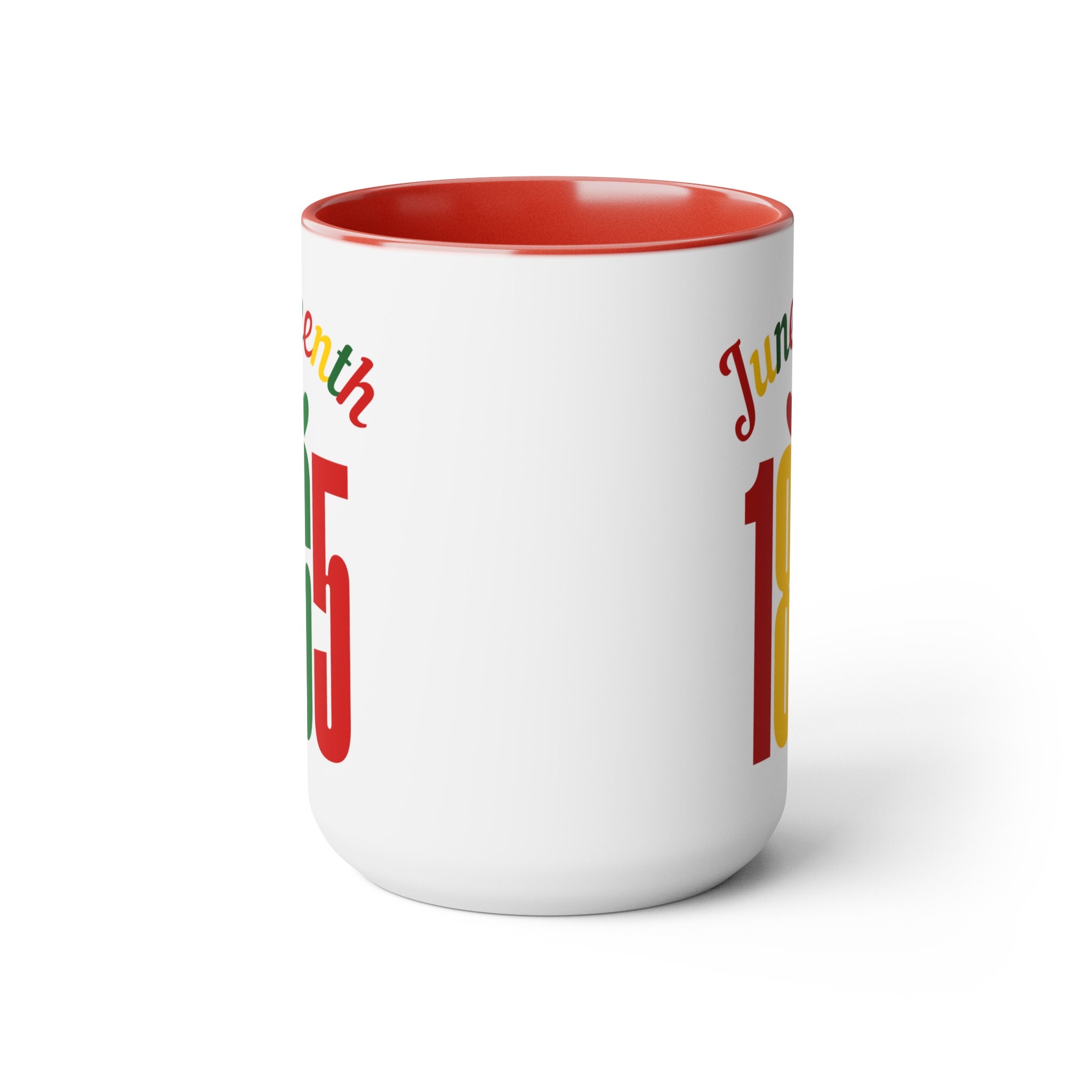 Juneteenth Gifts With Hearts, Juneteenth Coffee Mug, Juneteenth 1865 ...