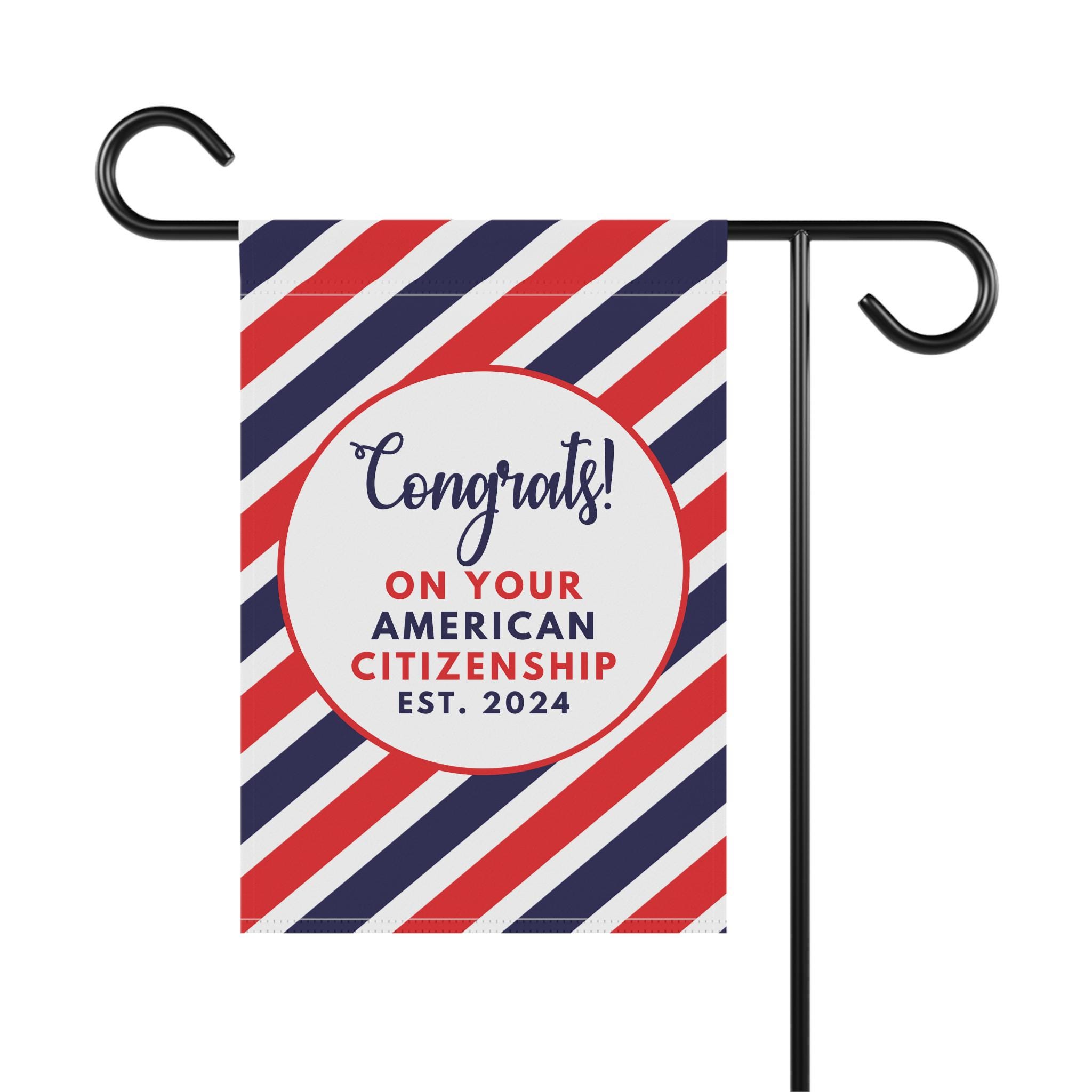 2024 American Citizen Yard Sign House Banner Citizenship Party Garden ...
