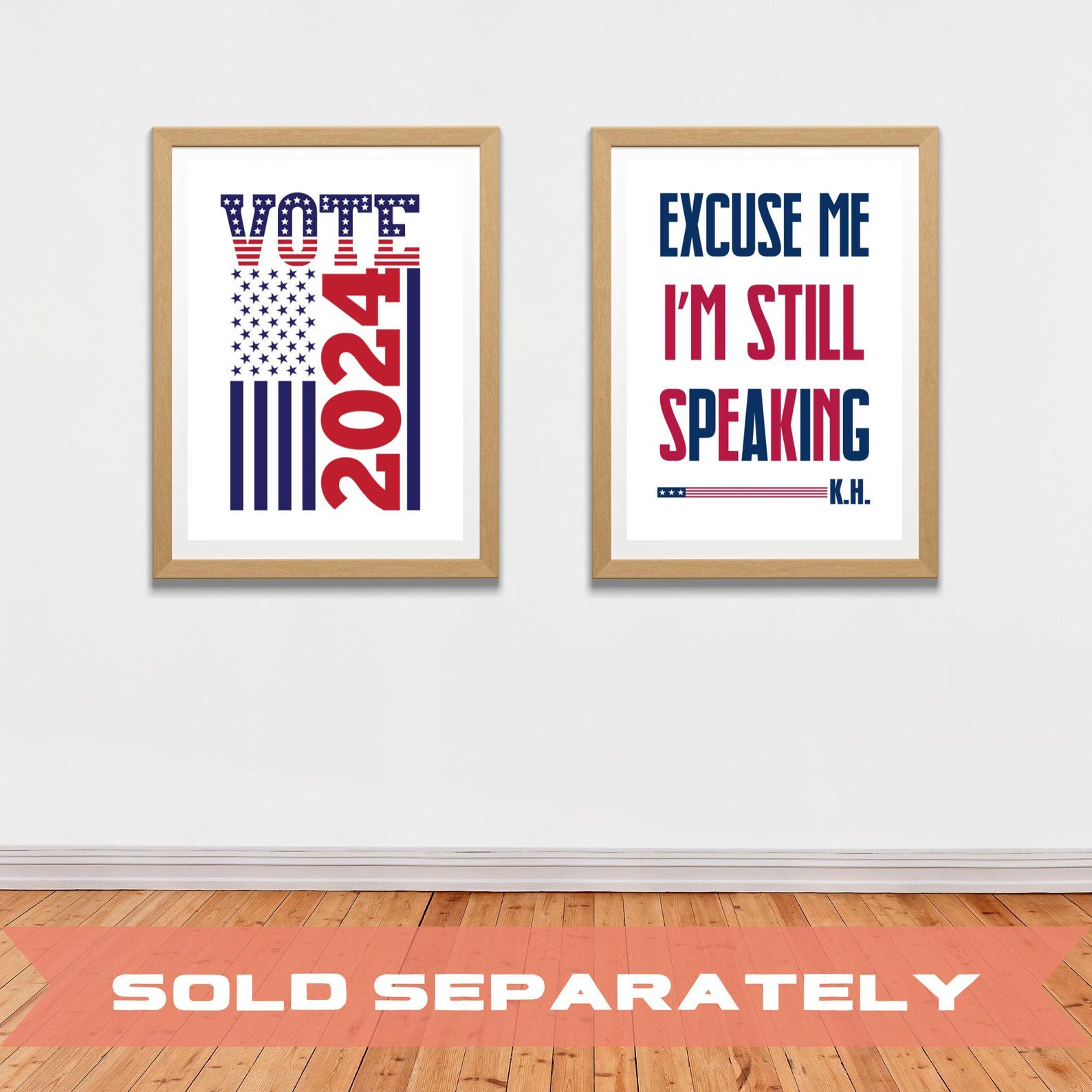Madam Vice President Printable Poster USA Presidential Election Sign ...