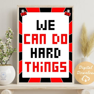 Printable Classroom Positive Affirmation Poster Inspirational Growth ...