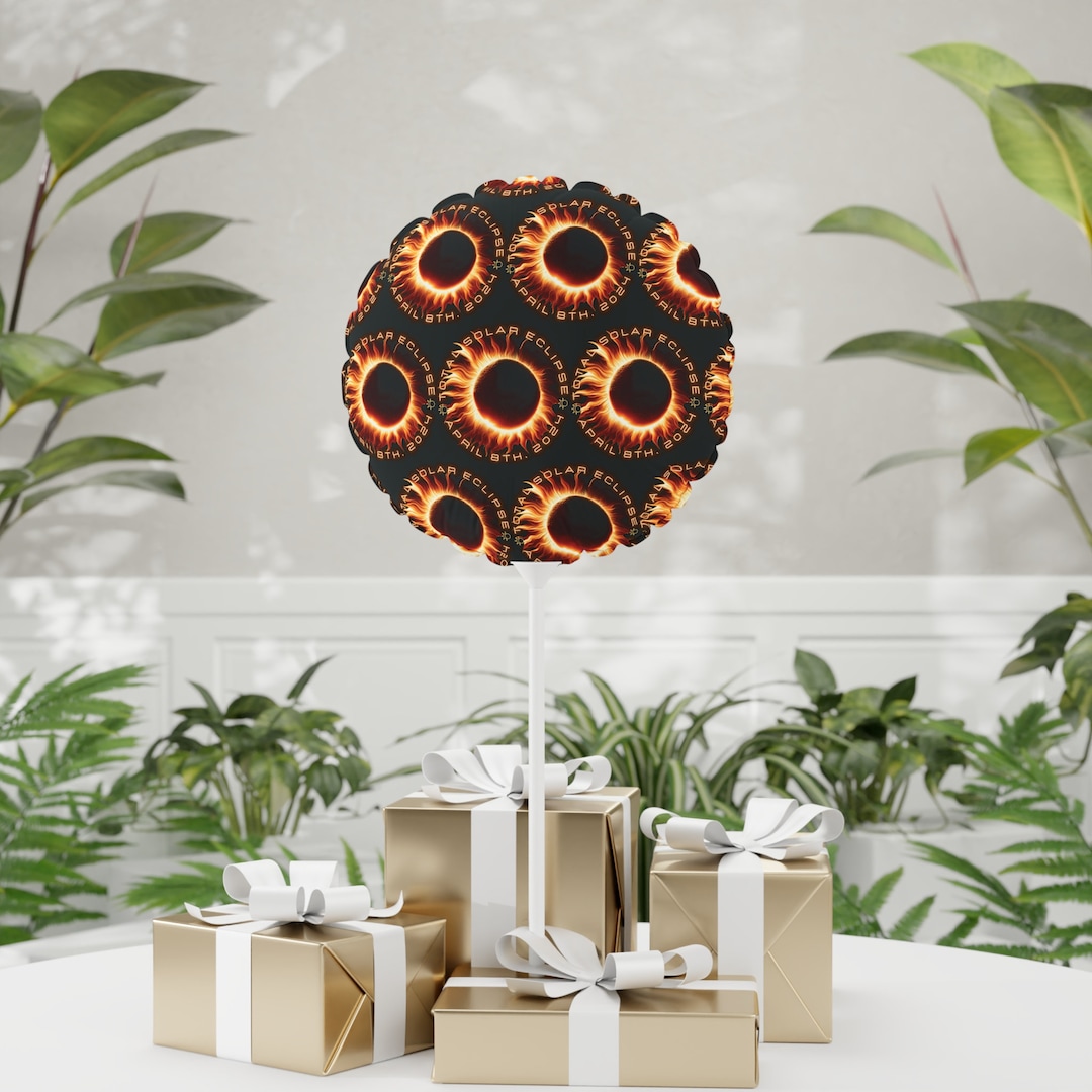 Total Solar Eclipse 2024 Party Decoration April 8, 2024 Balloon 11 ...