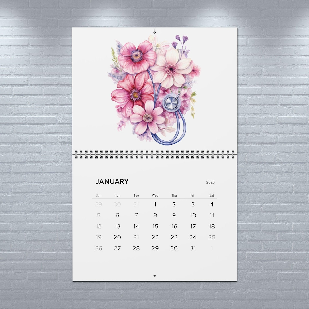 Nurse Calendars 2025 Personalized Gift for Doctors and Nurses Custom ...
