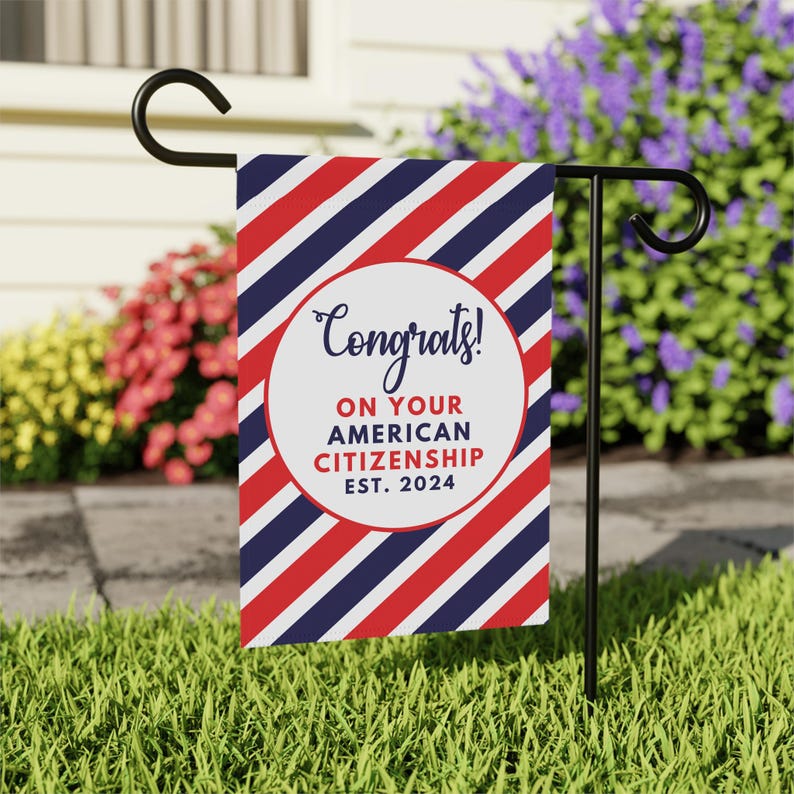 2024 American Citizen Yard Sign House Banner Citizenship Party Garden ...