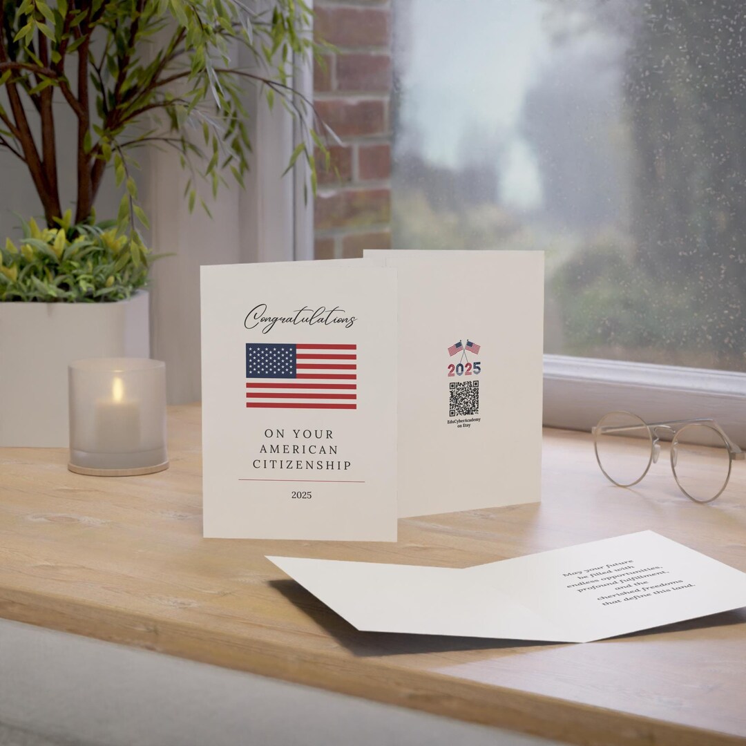 US Citizenship Card: American Citizen Gift, Naturalization ...