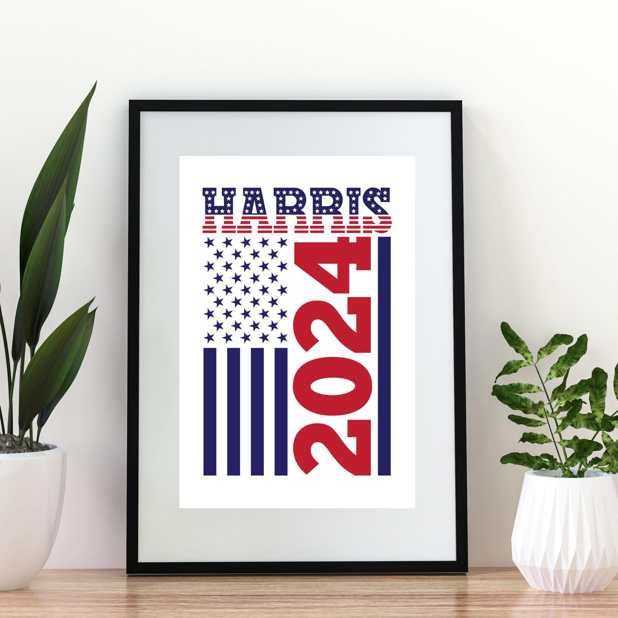 USA Election 2024 Instant Download Harris 2024 Poster Vote Vice ...