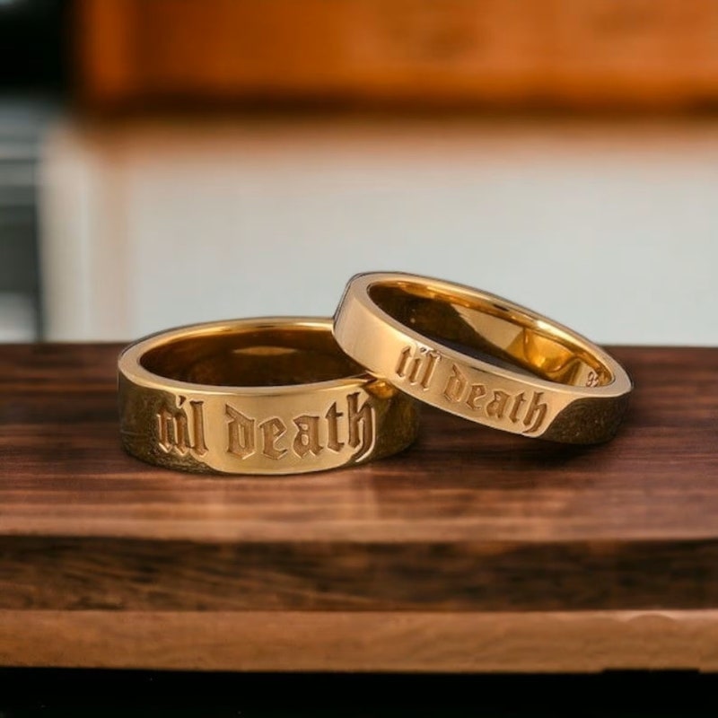 Until Death Ring - Etsy