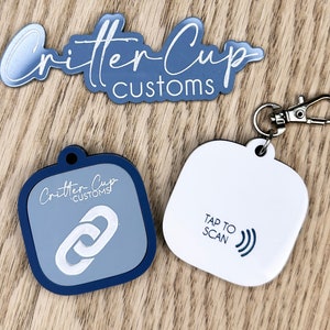 Smart Key Chain, NFC Keychain, Digital Business Keychain, Personalized ...