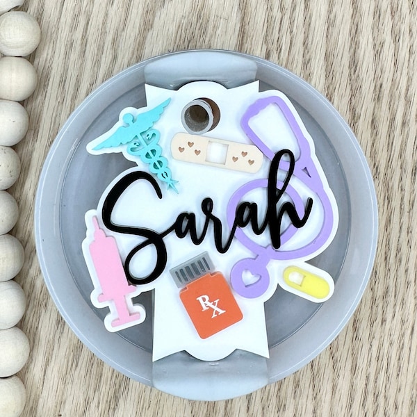 Nurse Name Tag - Etsy
