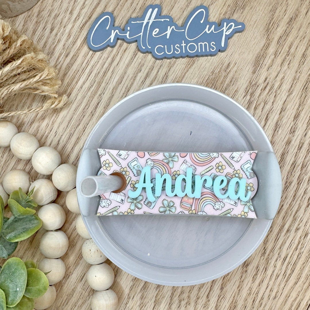 Teacher Stanley Tumbler Tag, Ozark Trail Tumbler Tag, Stanley Name ...